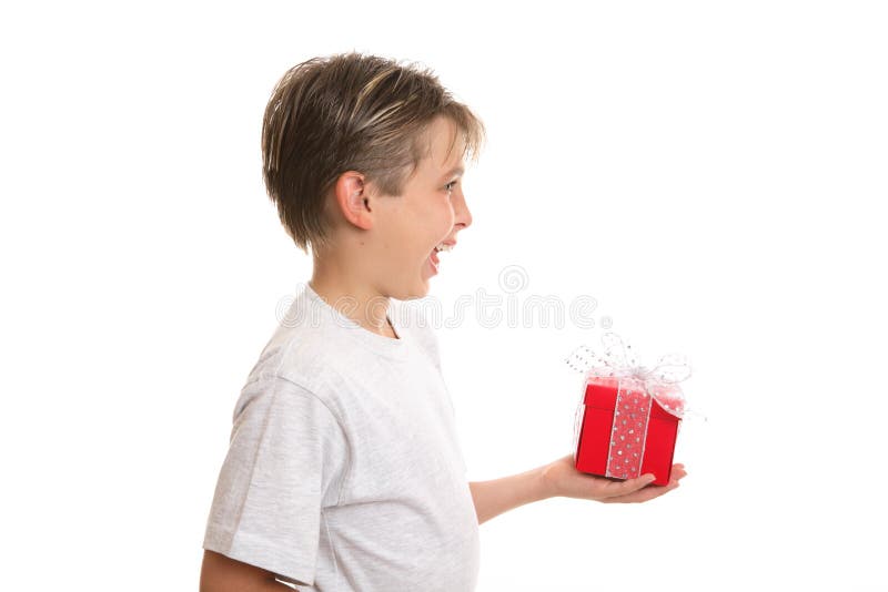 Joy of giving stock photo. Image of holding, male, child - 45272