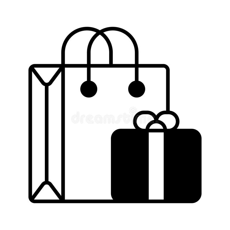 Gift Hamper Icon Represent a Decorative Basket or Box Filled with ...