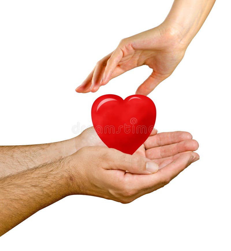 Gift of heart stock photo. Image of daughter, male, emotion - 83425838