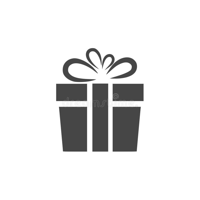 Gift Icon, Gift Box Icon - Illustration Stock Vector - Illustration of ...