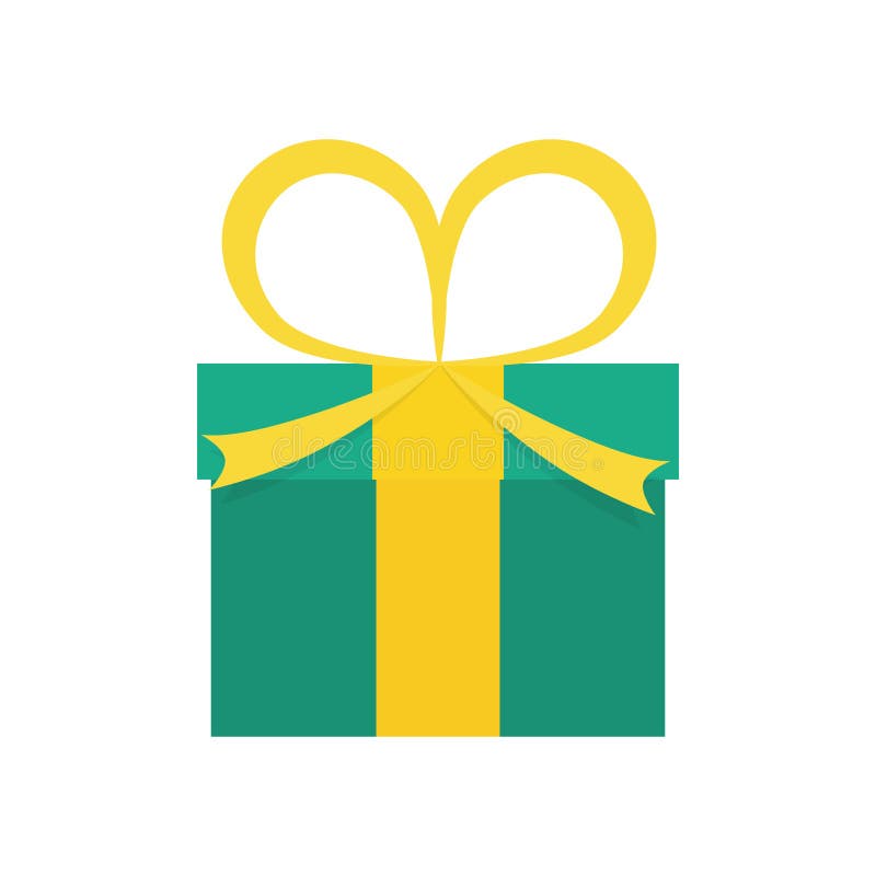 Gift Icon. Present Design. Vector Graphic Stock Vector - Illustration ...