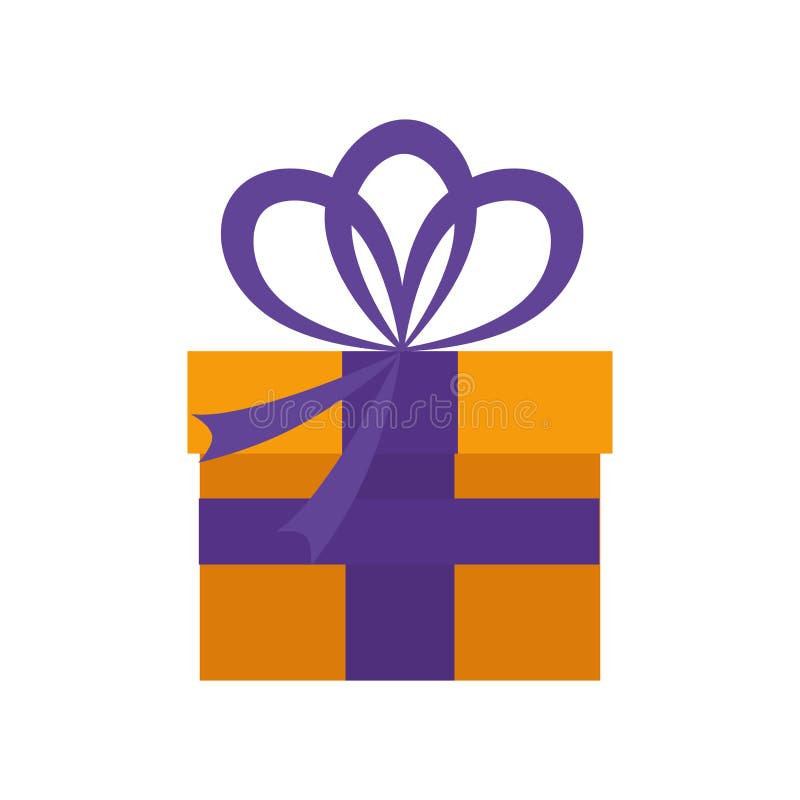 Gift Icon. Present Design. Vector Graphic Stock Vector - Illustration ...