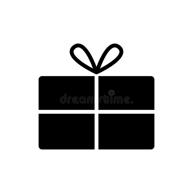 Gift Icon, Present Icon Vector Illustration Stock Vector - Illustration ...