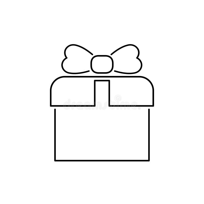 Gift Icon Simple Flat Style Vector Illustration Stock Vector ...