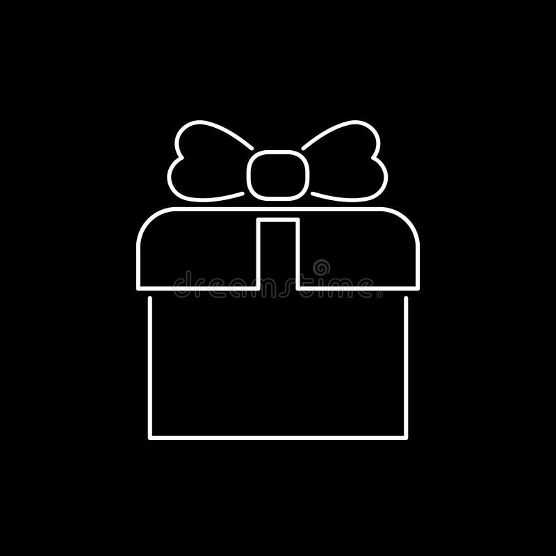 Gift Icon Simple Flat Style Vector Illustration Stock Vector ...