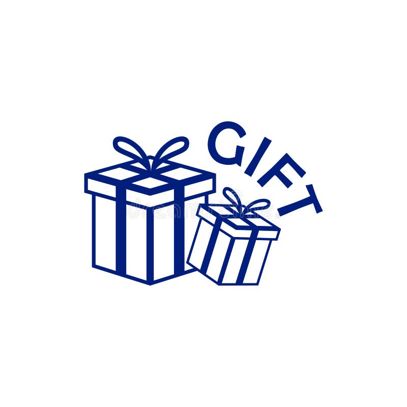 Gift Logo Symbol Template Design Vector, Emblem, Gift Shop Design ...