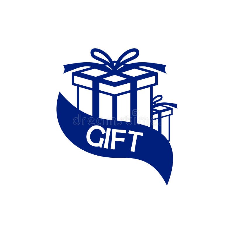 Gift Logo Symbol Template Design Vector, Emblem, Gift Shop Design ...