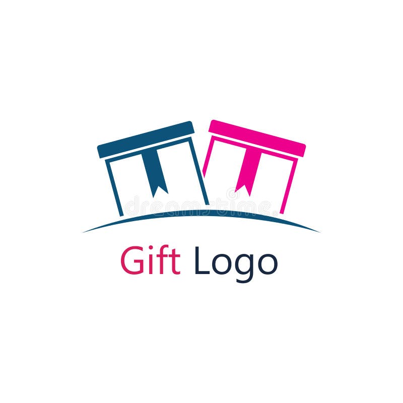 Gift logo template vector stock vector. Illustration of icon - 173388051
