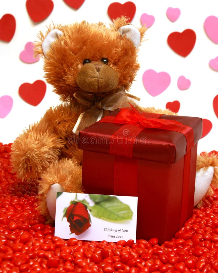 Gift with Love stock photo. Image of single, candy, card - 17759700