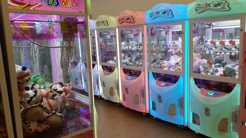 Gift Machine or Prize Machine Close Up Editorial Photo - Image of ...