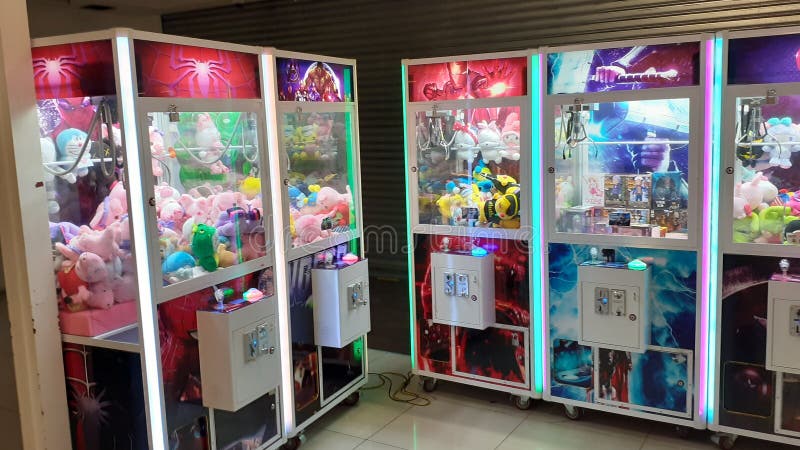 Gift Machine or Prize Machine Close Up Editorial Stock Image - Image of ...