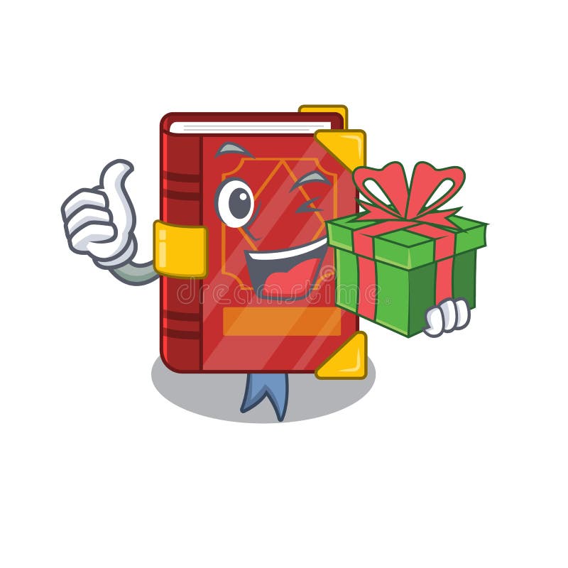 Gift Box Magic, Fantastic Style Isolated. Golden Package Decorative ...