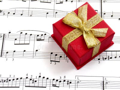 Gift of music stock photo. Image of gifts, keyboard, give - 626356