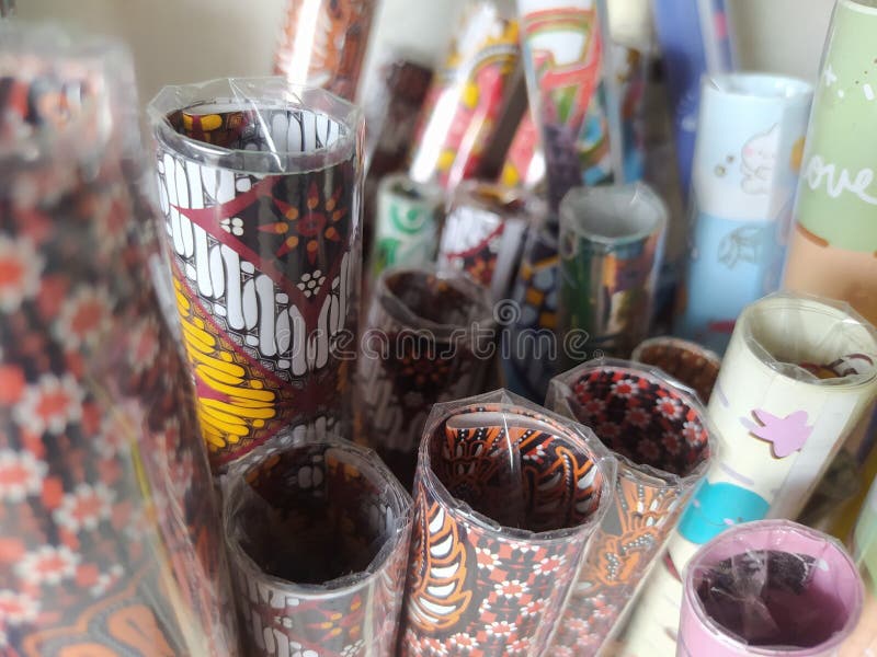 Gift Paper with Batik Patterns and Animations, Usually this Paper is ...