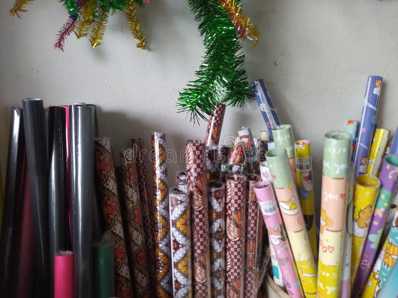 Gift Paper with Batik Patterns and Animations, Usually this Paper is ...