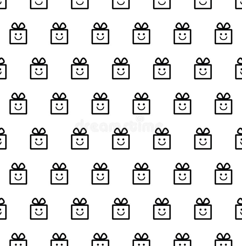 Gift Pattern. Gift Texture Background Stock Vector - Illustration of ...
