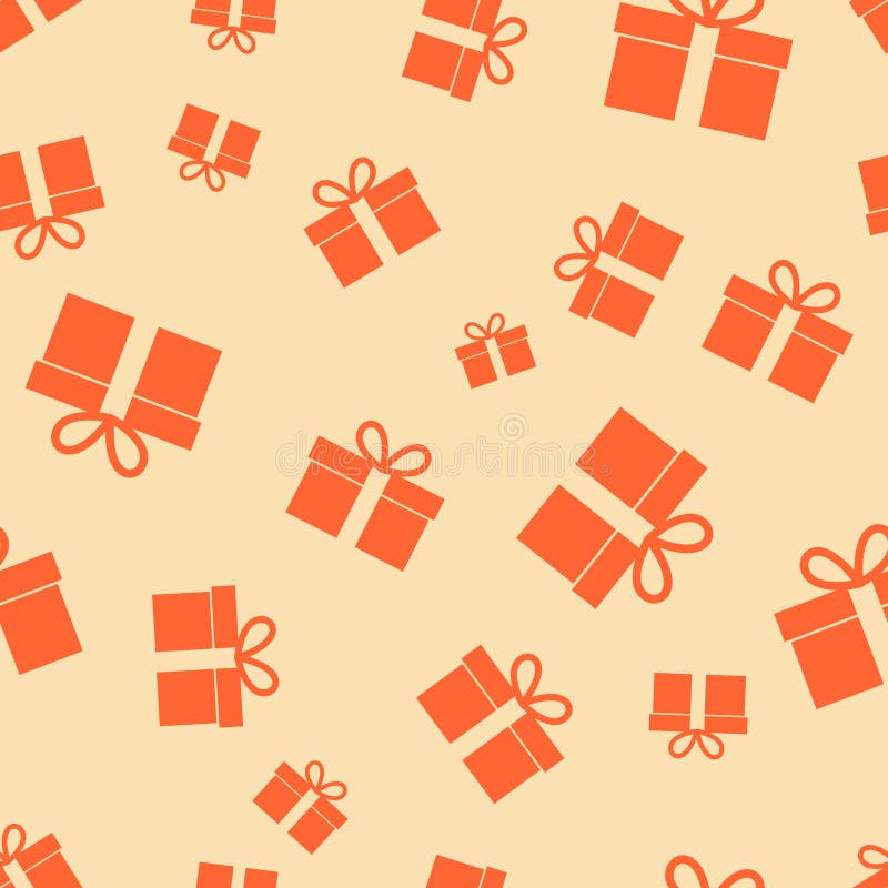 Gift Pattern Seamless stock vector. Illustration of celebration - 50661394