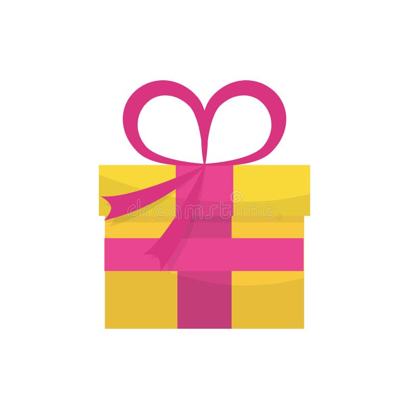 Gift present box stock illustration. Illustration of event - 85265364