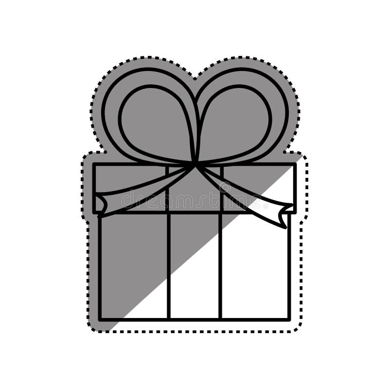 Gift present box stock illustration. Illustration of birthday - 85270250