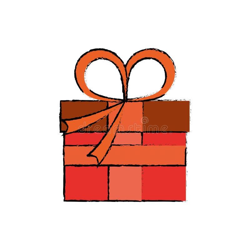 Gift present box stock illustration. Illustration of gift - 85286289