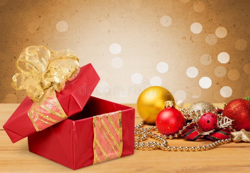 Gift stock image. Image of copyspace, seasonal, present - 118907849