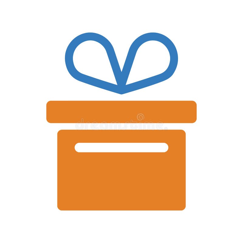 Gift, Present, Celebration, Party Icon. Glyph Style Vector EPS Stock ...