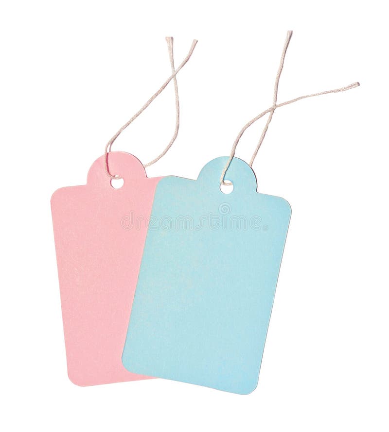 Gift or Price tag stock photo. Image of ribbon, satin - 68373584