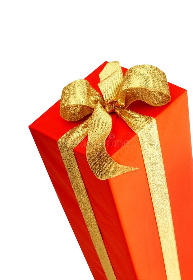 Red gift stock image. Image of gift, celebration, decoration - 300713