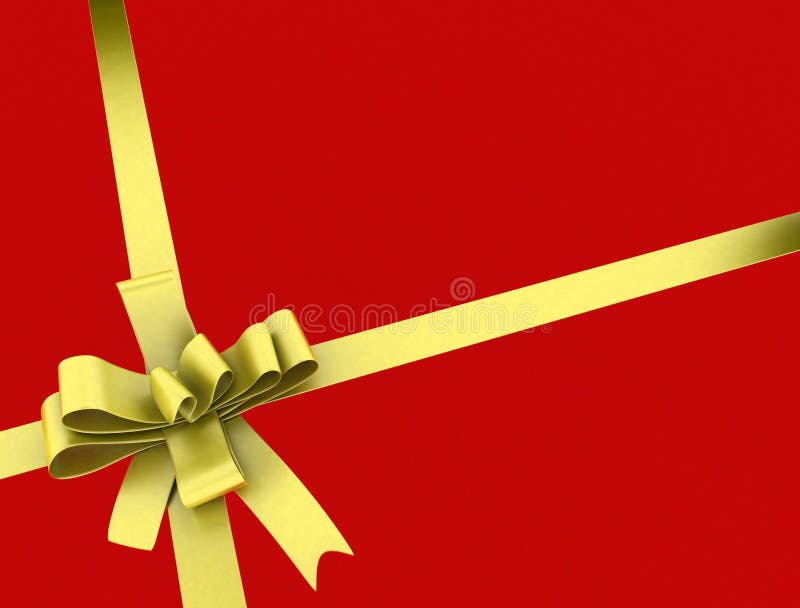 Gift ribbon and bow stock image. Image of reward, christmas - 9447015