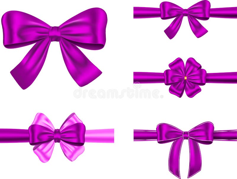 Gift ribbon set stock vector. Illustration of navidad - 22169830