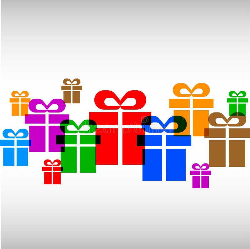 Gift set - stock vector stock illustration. Illustration of gifts ...