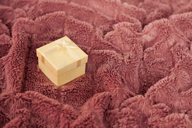Gift stock photo. Image of small, yellow, present, closed - 36811096