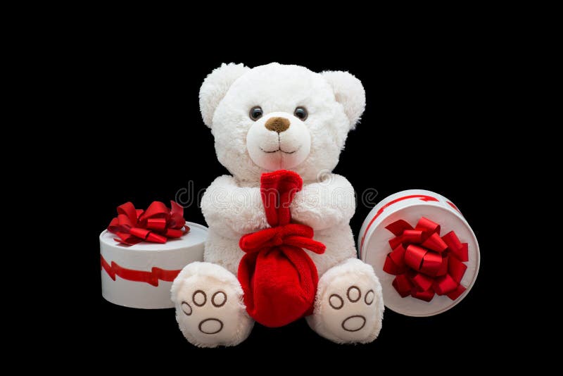 Gift soft toy stock photo. Image of valentines, animal - 36921896