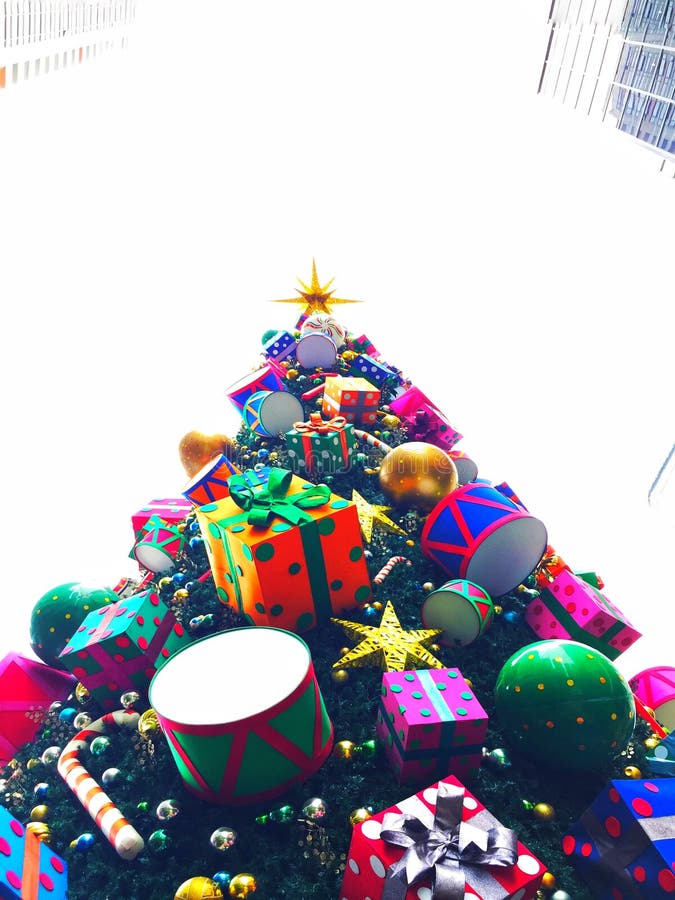 High christmas tree stock photo. Image of high, giving - 165880580