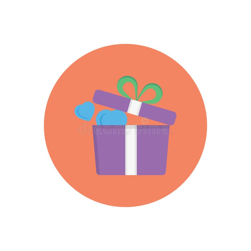 Gift stock vector. Illustration of celebrate, symbol - 206109135