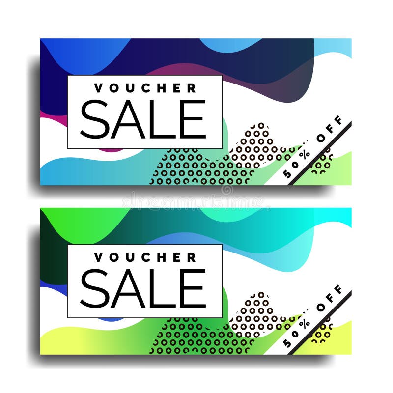 Gift voucher design stock vector. Illustration of creative - 99156934