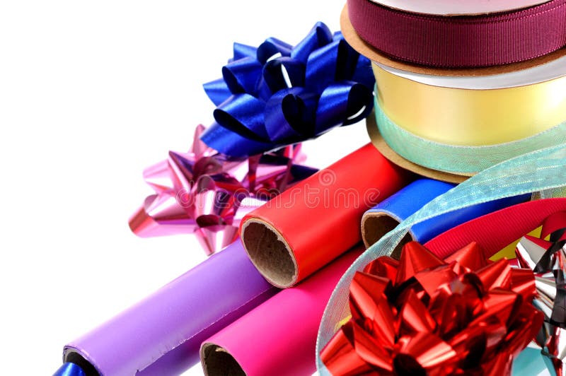 Gift wrap stock image. Image of season, decoration, christmas - 40810225