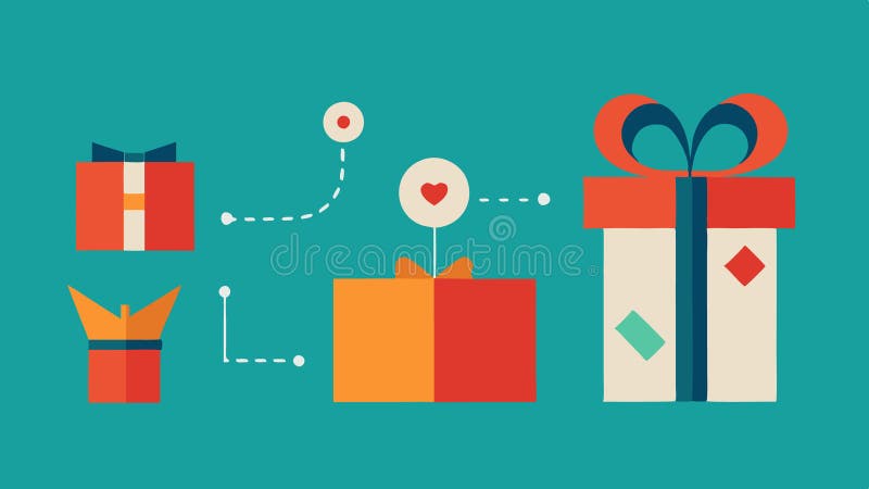 Gift Wrapping Process a Stepbystep Infographic Illustration Showing a ...
