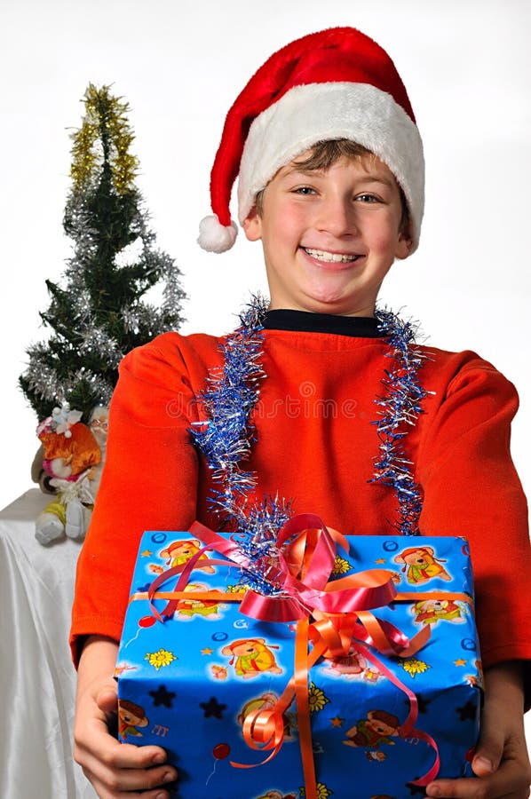 A gift for you_ stock image. Image of cheerful, wrapping - 12207563