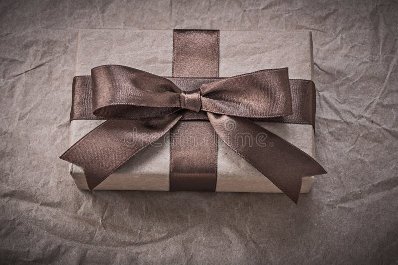 Giftbox with Present Tape on Wrapping Paper Holidays Concept Stock ...