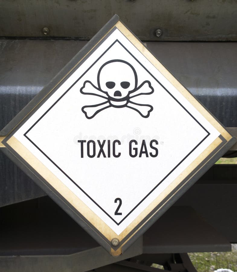 Giftig gassymbool stock afbeelding. Image of teken, chemicaliën - 38542819