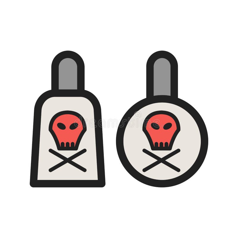 Giftig Gas vector illustratie. Illustration of voorzichtigheid - 79553489