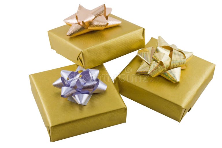 Gifts stock image. Image of golden, awards, prize, present - 7474987