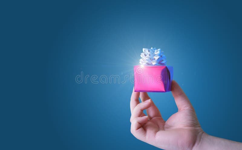 Gifts and Bonuses from the Business. Stock Photo - Image of donation ...