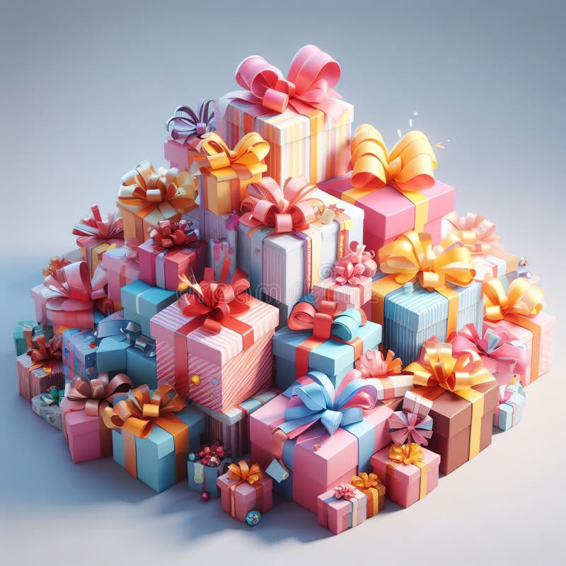 Gift Mnay Pile Colors Stock Illustrations – 2 Gift Mnay Pile Colors ...