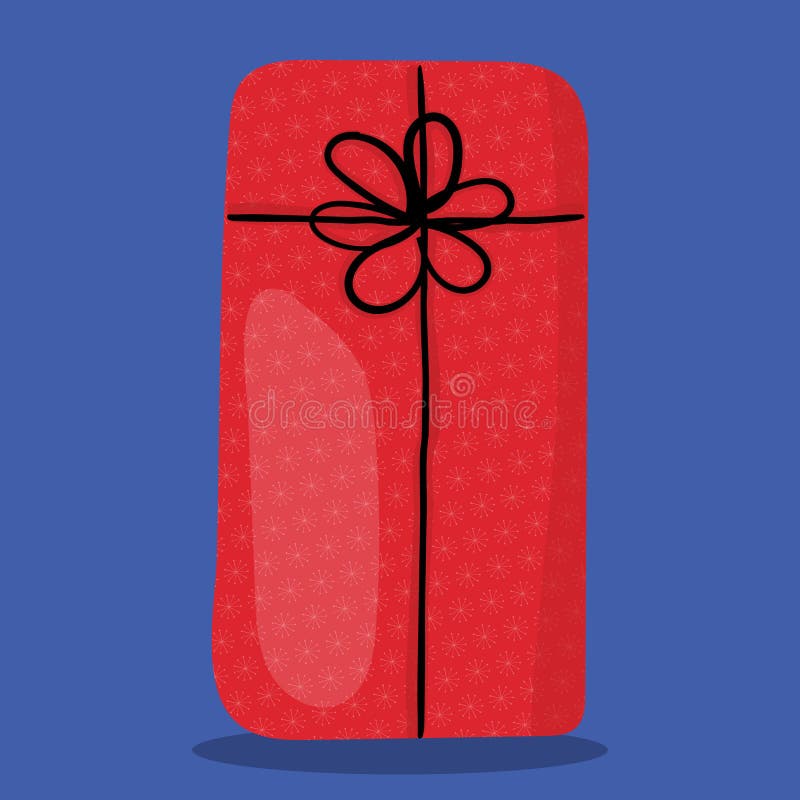 Gifts red wrapper 03 stock vector. Illustration of cartoon - 197984559