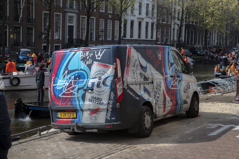Gig Drink Company Van at Amsterdam the Netherland 27-4-2023 Editorial ...