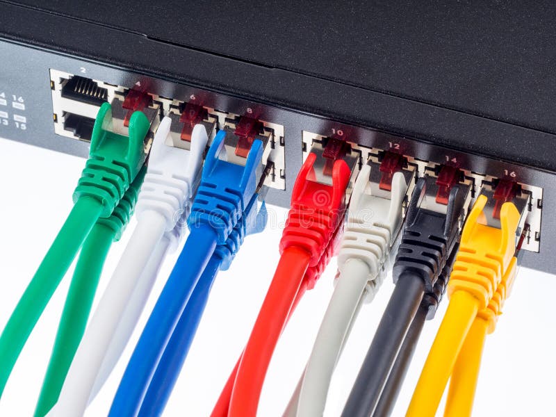 Gigabit switch stock image. Image of white, black, gigabit - 94502185