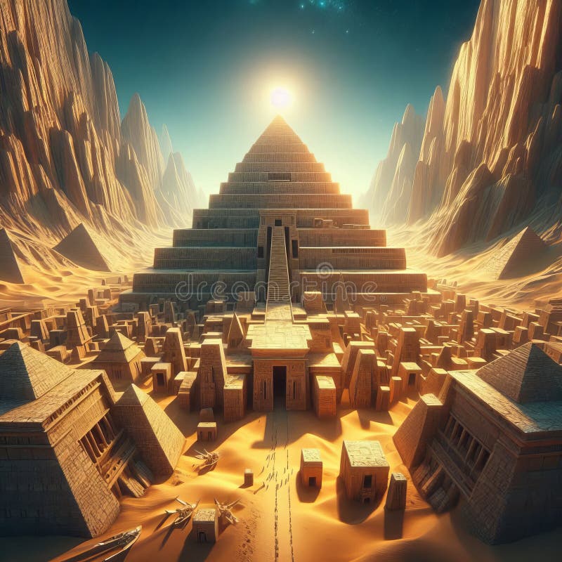 200 1. Gigantic Pyramids_ Massive Ancient Structures Built As T Stock ...