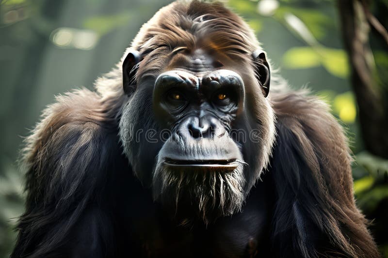 Gigantopithecus a Giant Ape with Advanced Problem Solving Skills Stock ... Gigantopithecus a Giant Ape with Advanced Problem Solving Skills Stock ...